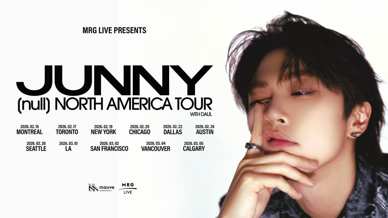 JUNNY Brings [null]: Canadian-Korean R&B Star Announces 2026 North ...